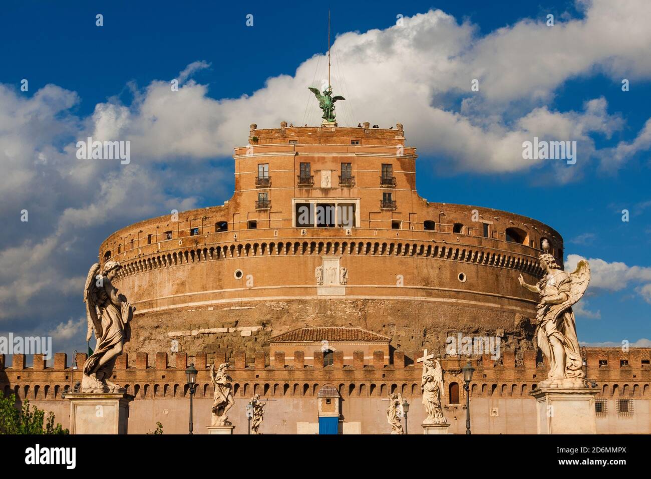 Castel Sant'Angelo (Holy Angel Castle) in Rome Stock Photo - Alamy