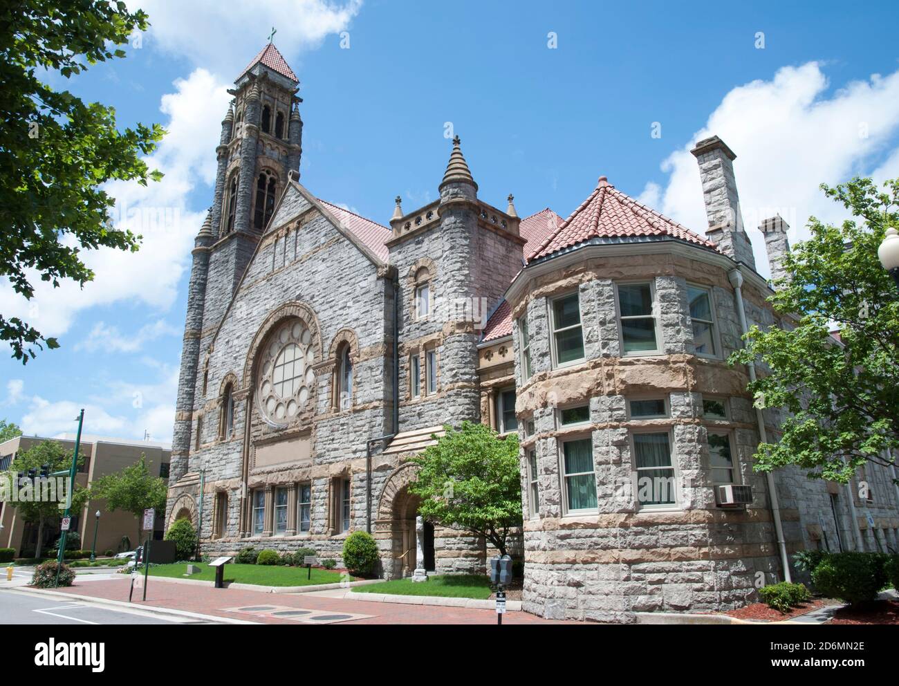 The 19th century Epworth Methodist Episcopal Church in Norfolk old town ...