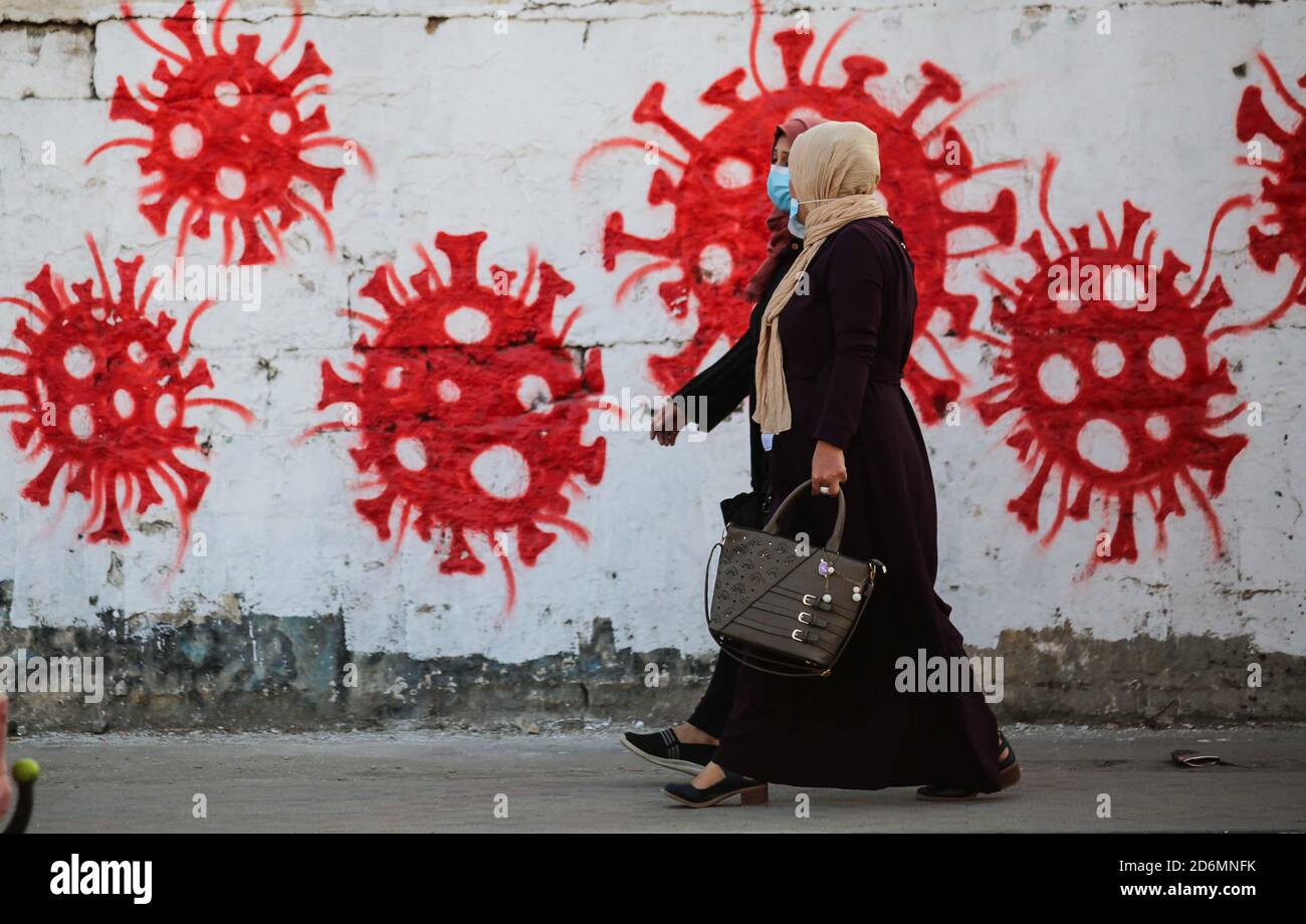 Al-Nuseirat Refugee Camp, The Gaza Strip, Palestine. 18th Oct, 2020 ...
