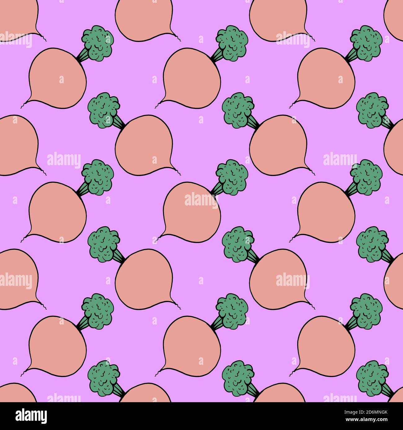 Pink beet, seamless pattern on light pink background Stock Vector Image & Art - Alamy