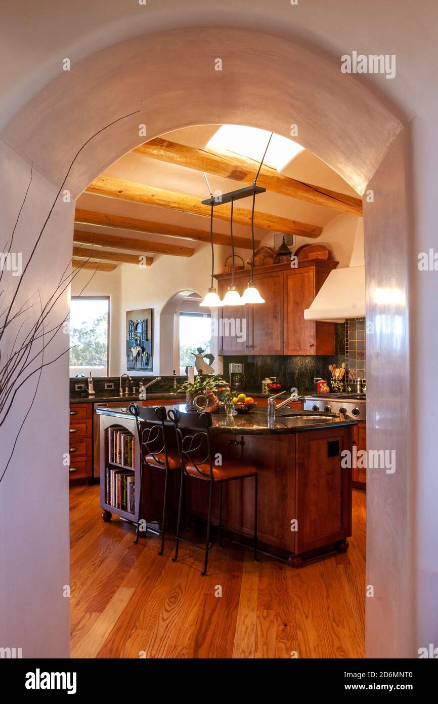 Architecture typical santa fe hi-res stock photography and images - Alamy