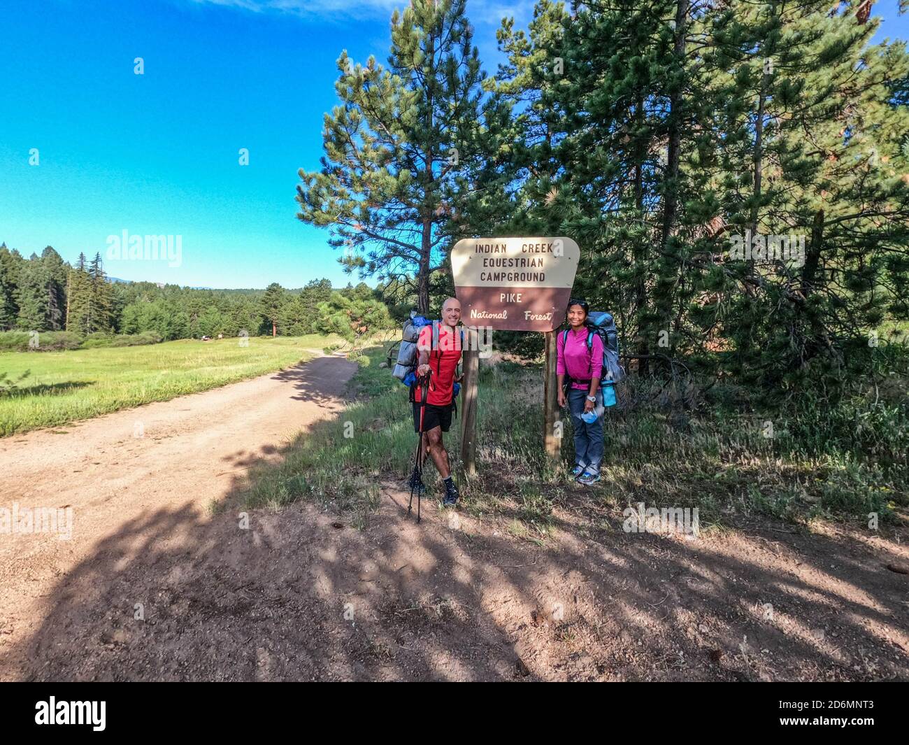 Waterton Canyon, start of the 485 mile long distance Colorado Trail ...