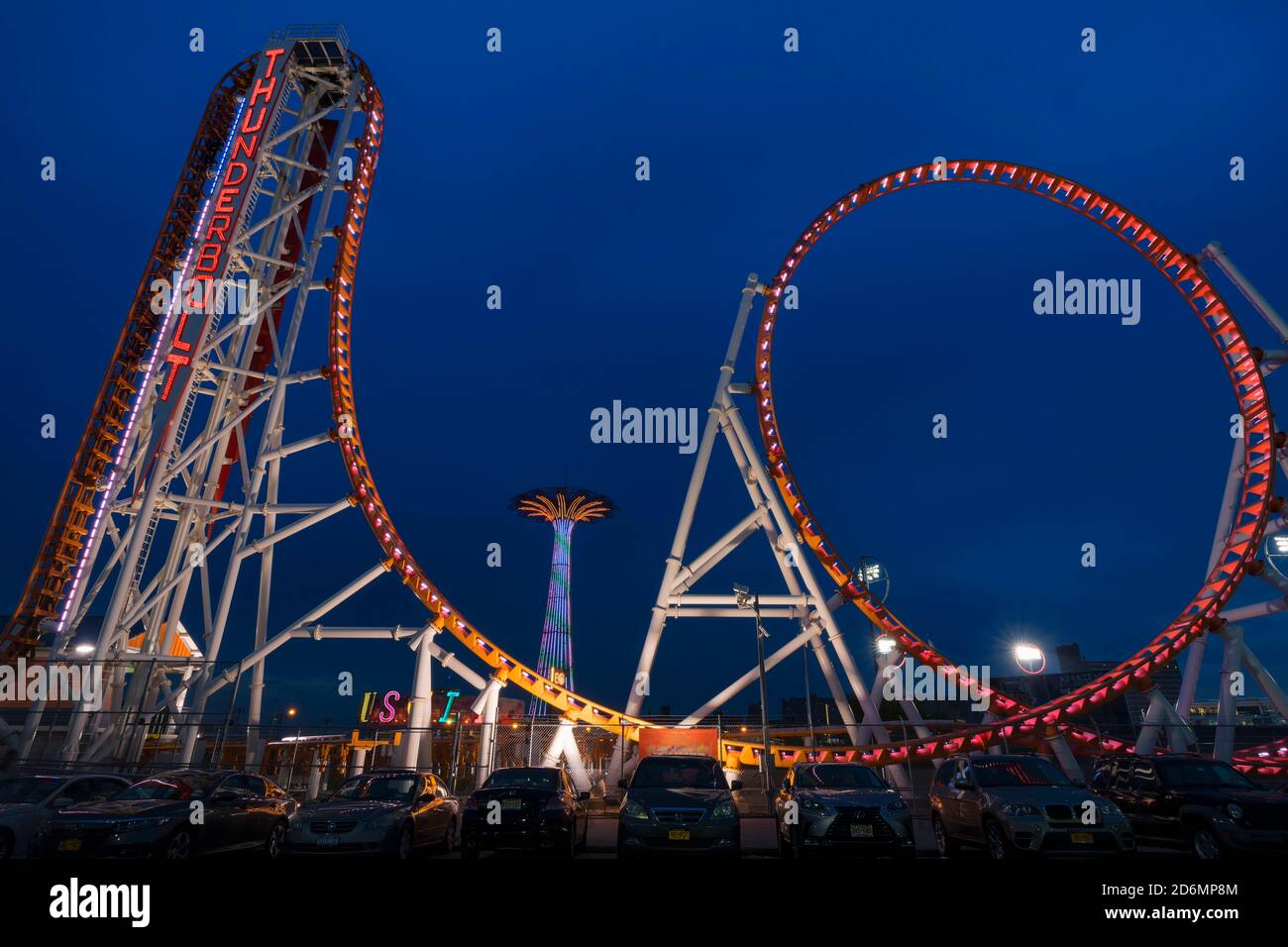 Thunderbolt (roller coaster), Coney Island, Brooklyn, New York City ...