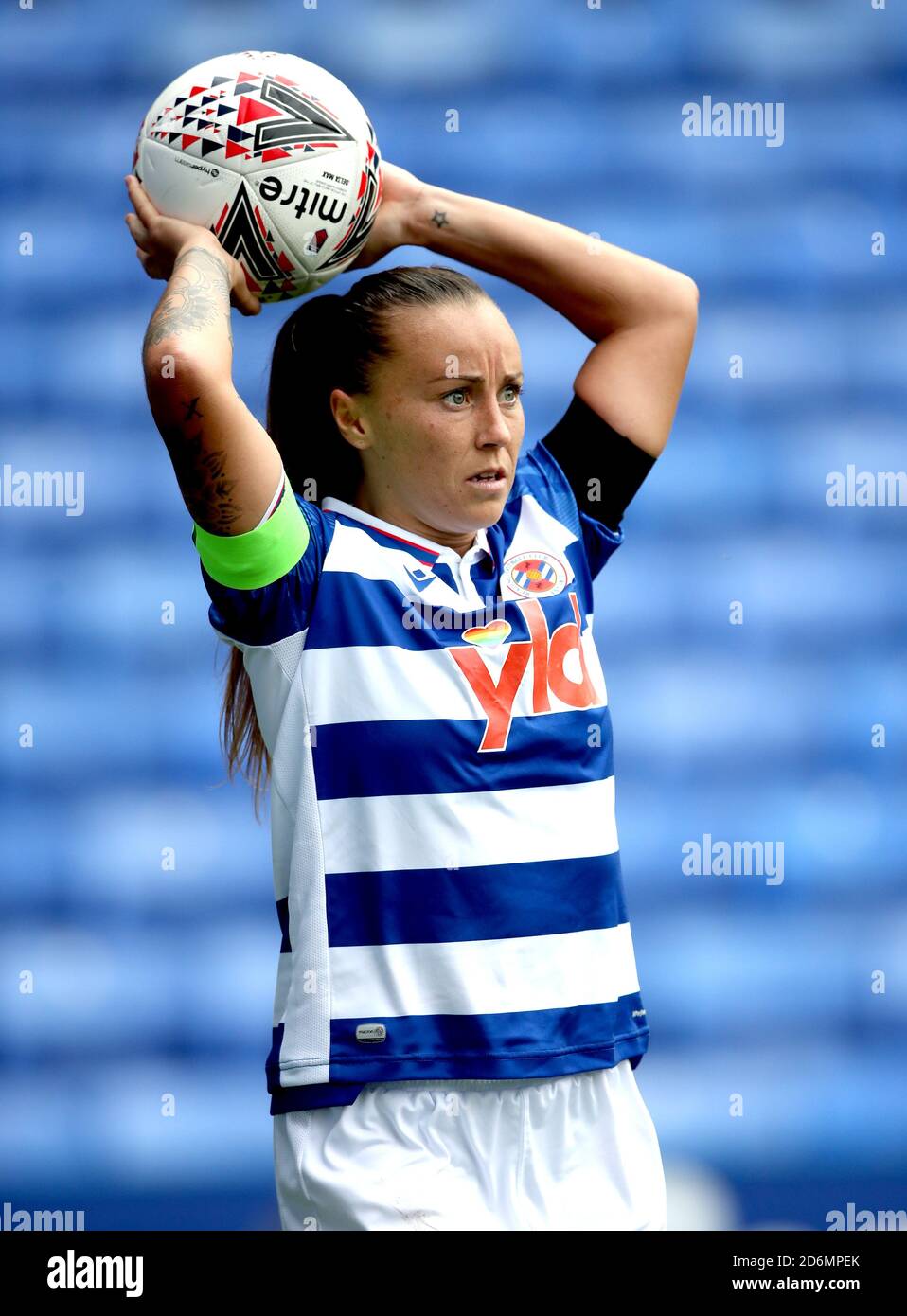Reading's Natasha Harding during the FA Women's Super League match at ...