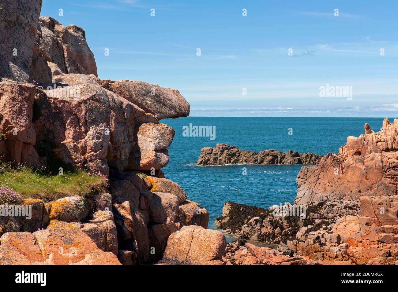 coastal area of France Stock Photo - Alamy