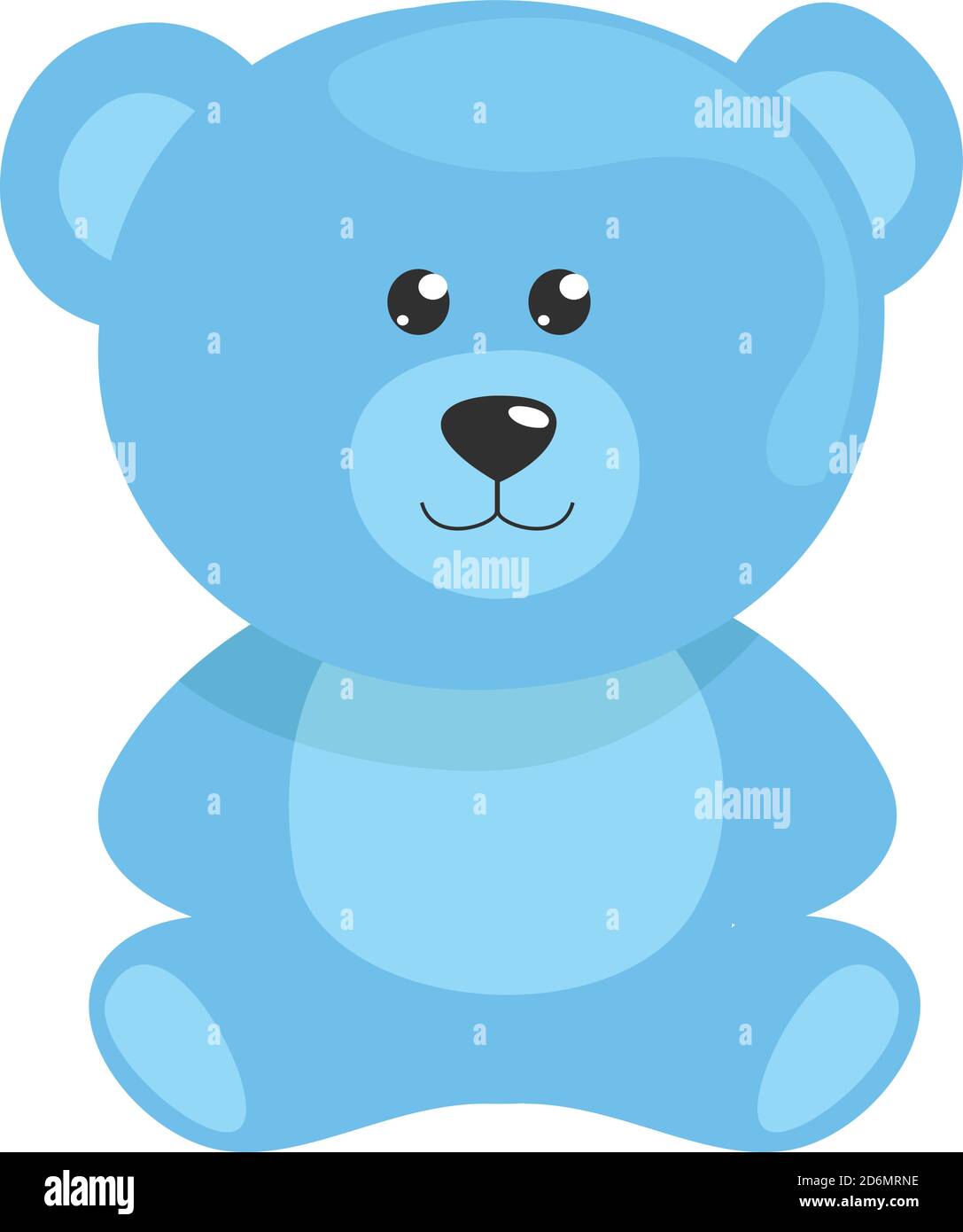 Baby Blue Teddy Bear Clip Art