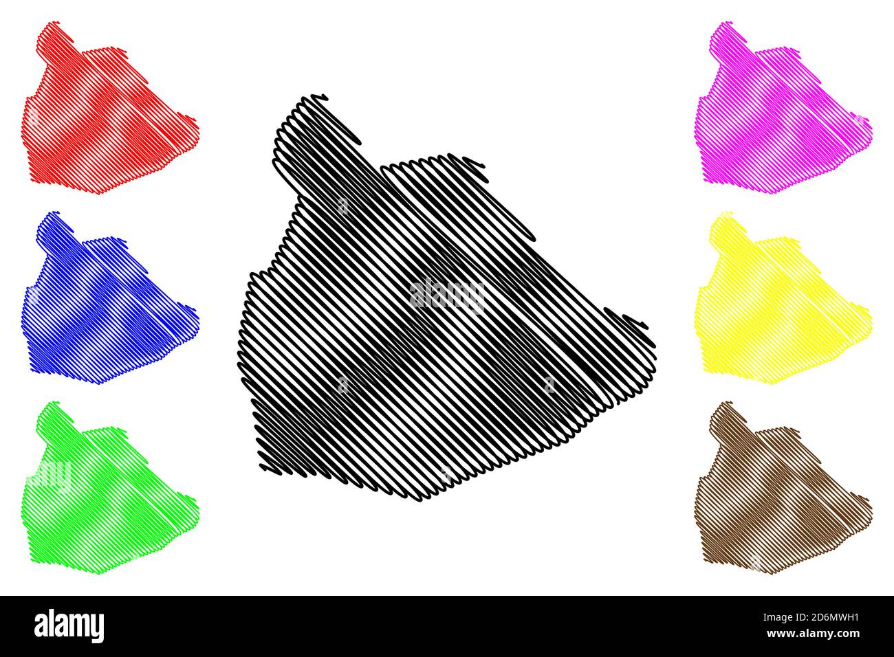 Oruro City (Plurinational State of Bolivia, Cercado Province) map ...