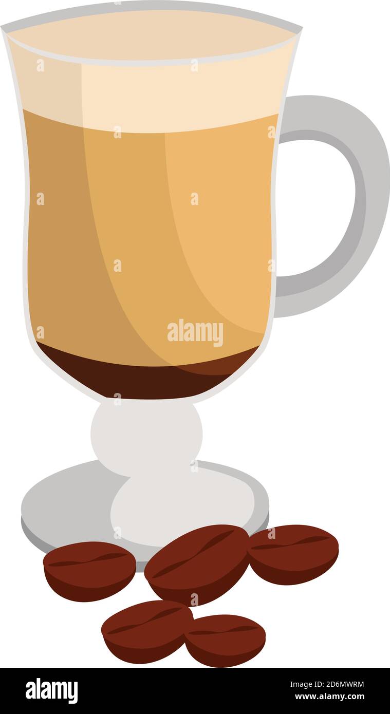 Plastic cup delicious iced Stock Vector Images - Alamy