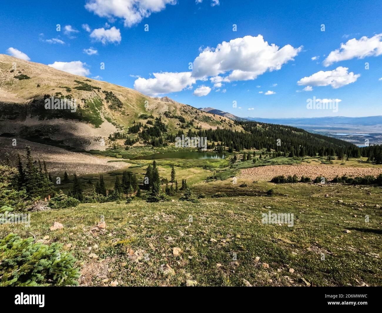 Beautiful sceneries at the Collegiate West, Colorado Trail, Colorado ...