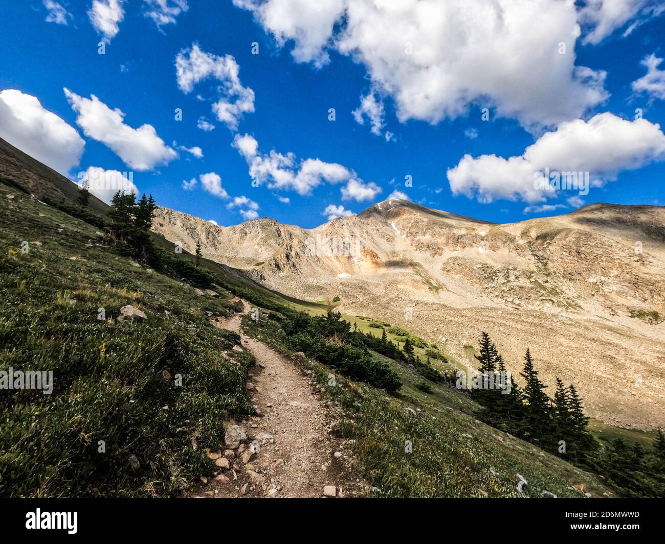 Beautiful sceneries at the Collegiate West, Colorado Trail, Colorado ...