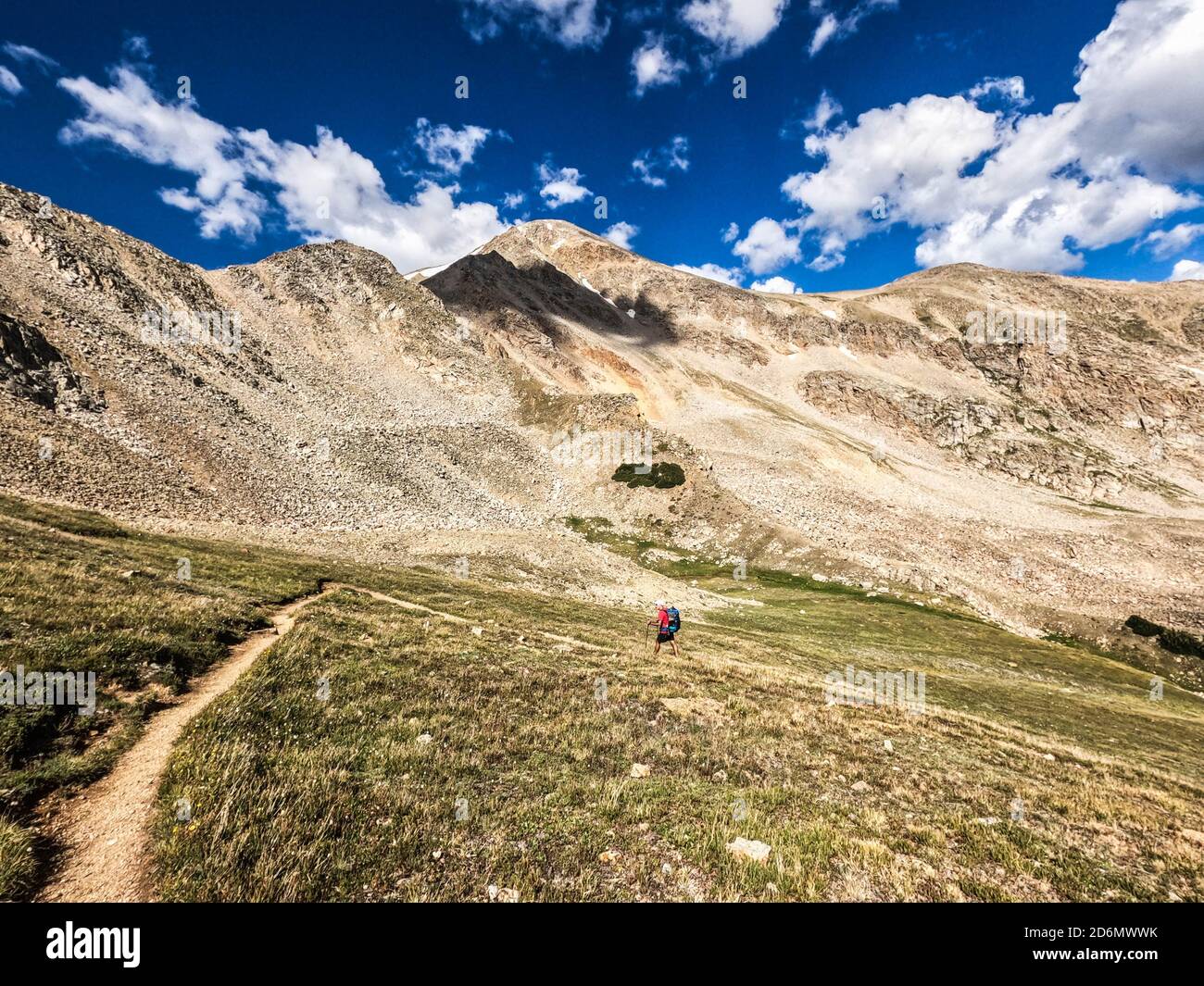 Hiking through Collegiate West on the 485 mile Colorado Trail, Colorado ...