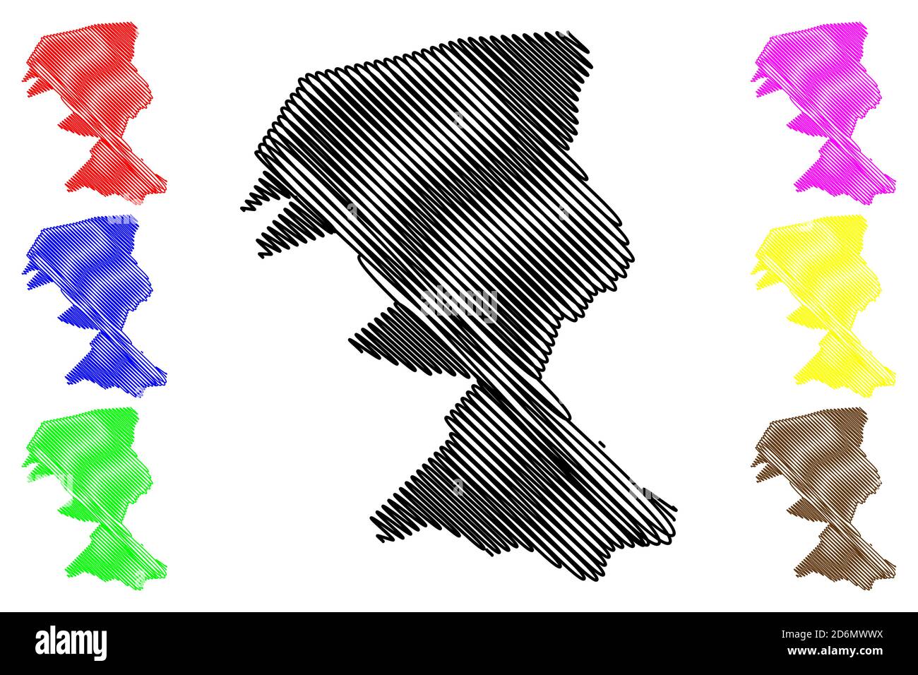 El Alto City (Plurinational State of Bolivia, La Paz Department) map ...