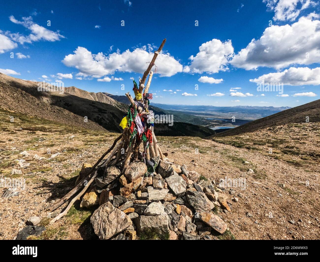 Hiking through Collegiate West on the 485 mile Colorado Trail, Colorado ...