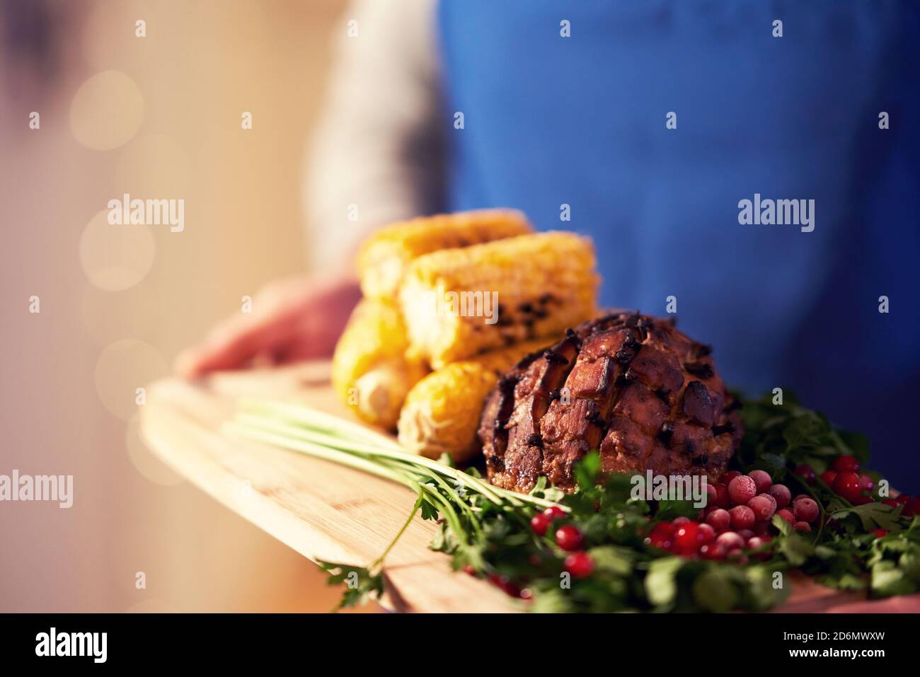 Christmas ham hi-res stock photography and images - Alamy