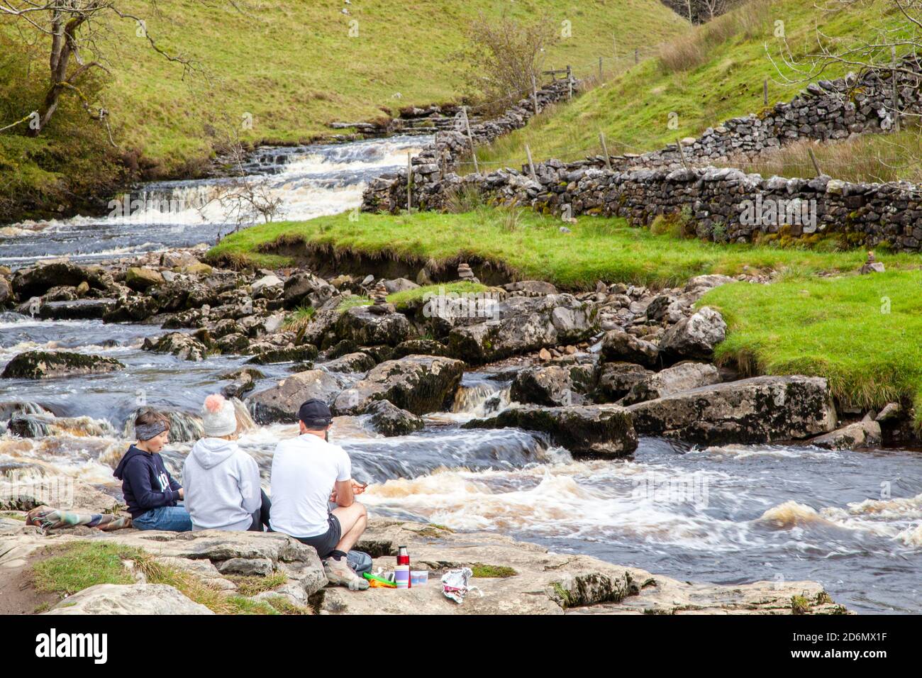 People and families enjoying the day out at the Yorkshire tourist ...