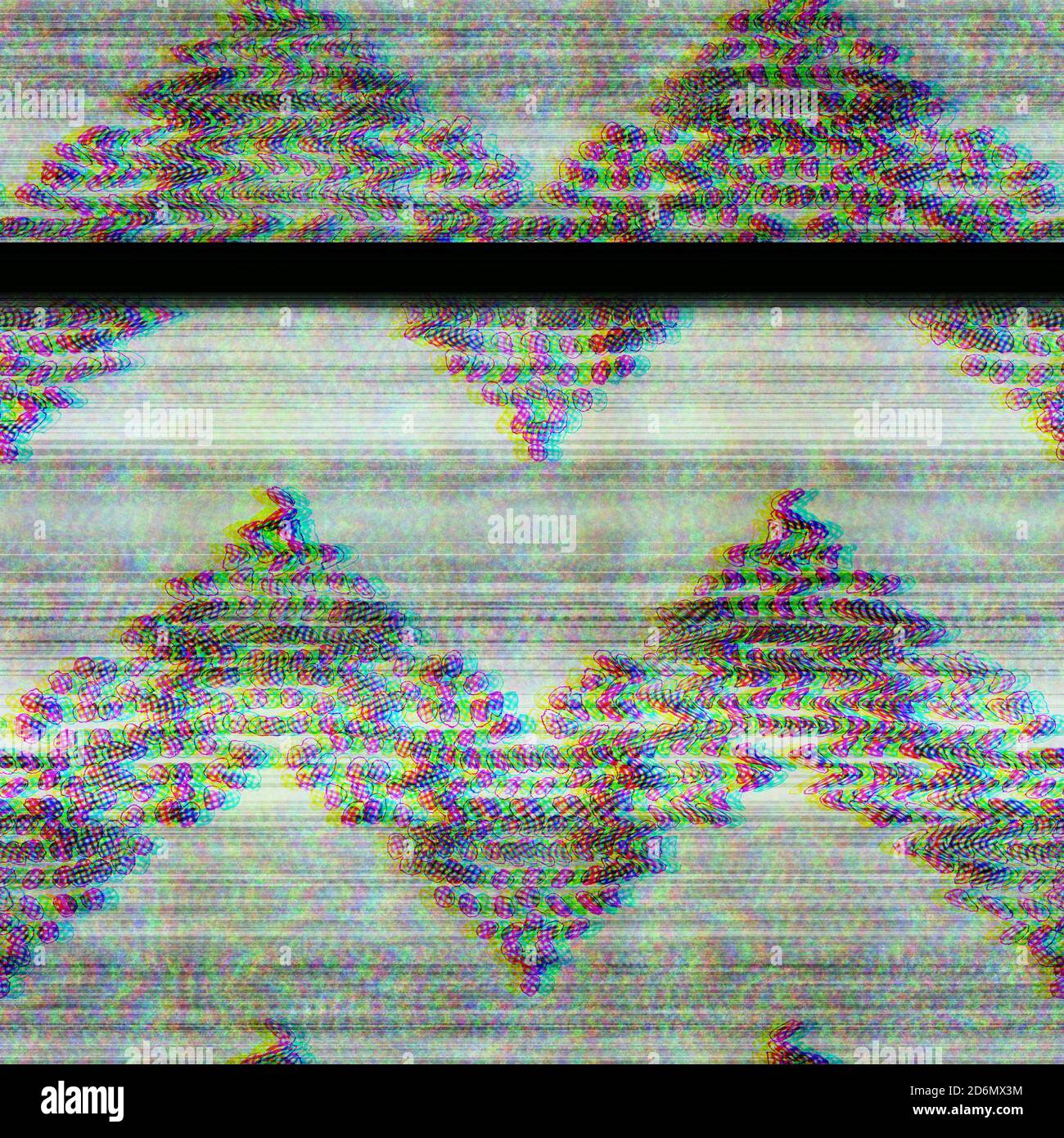 Seamless techno glitch RGB computer monitor noise Stock Photo - Alamy