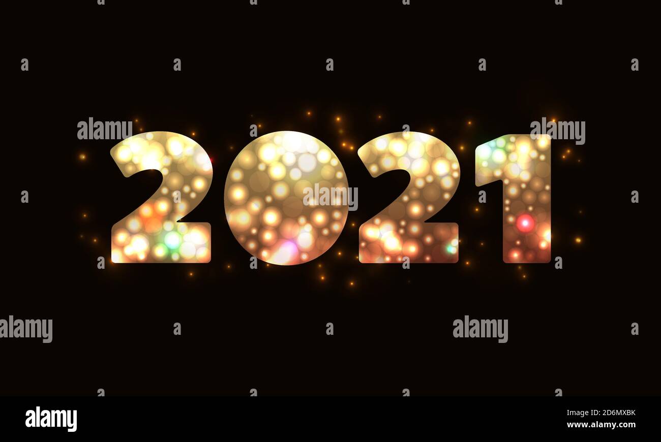 2021 new year social card hi-res stock photography and images - Alamy