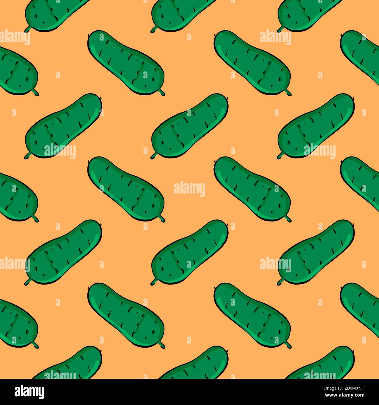 Yellow cucumber isolated Stock Vector Images - Alamy