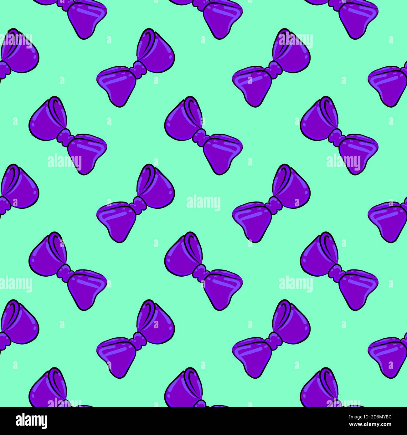 Red bow repeat pattern Stock Vector Images - Alamy