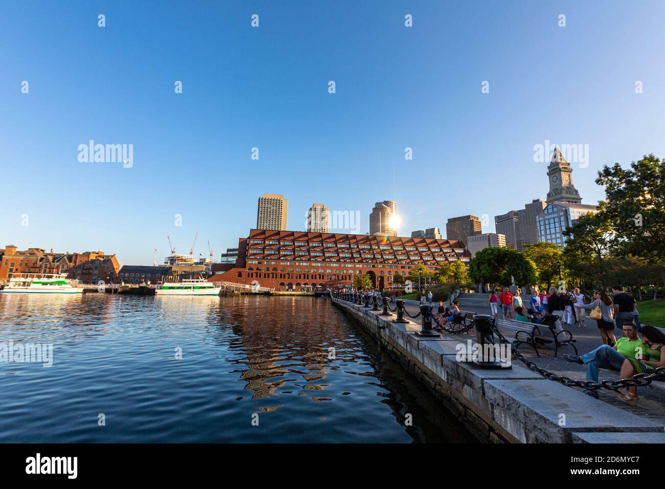 Christopher Columbus Waterfront Park, Atlantic ave, Boston ...