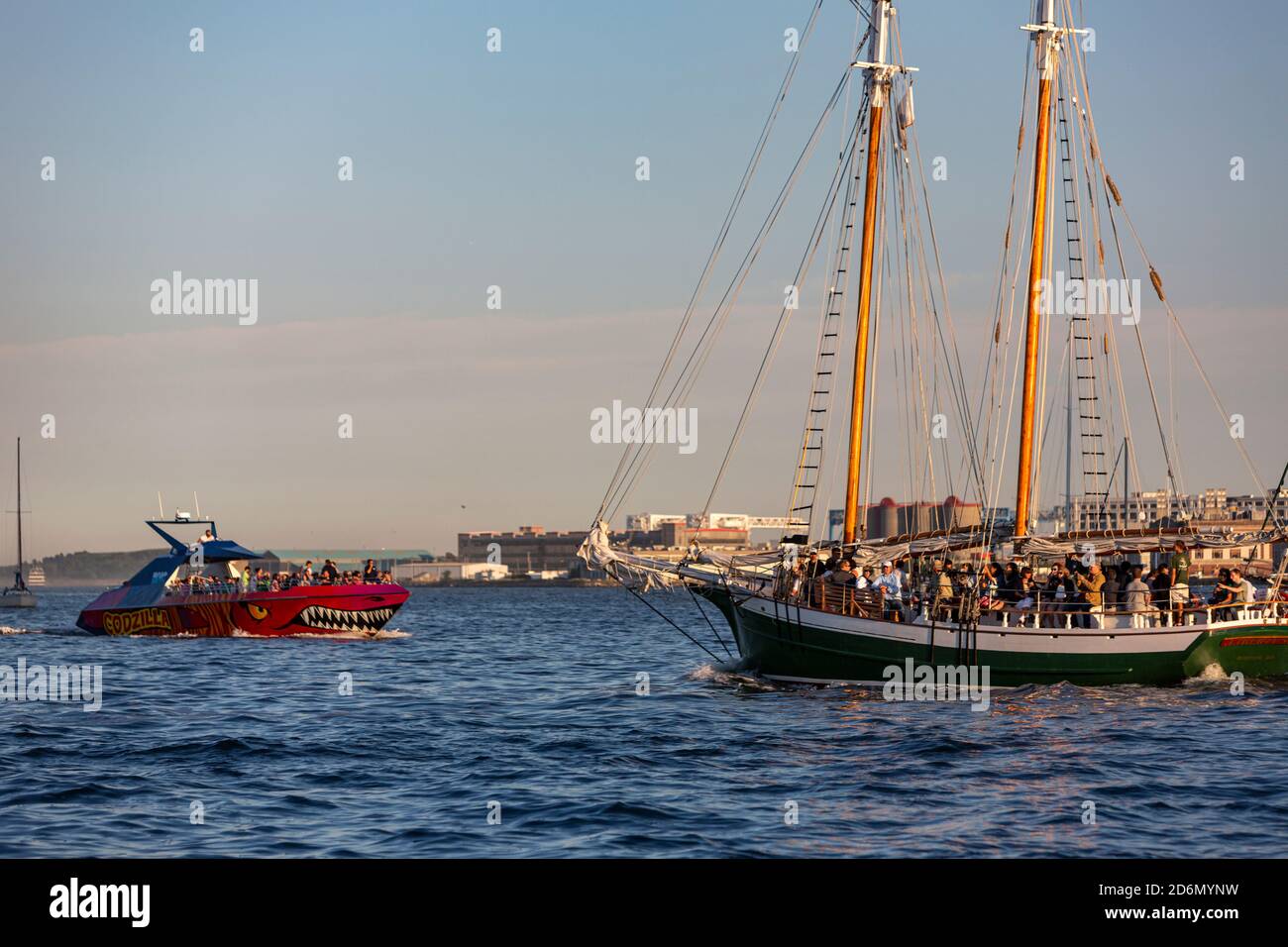 Codzilla Boston's Speed Boat Tour from Long Wharf, Boston ...