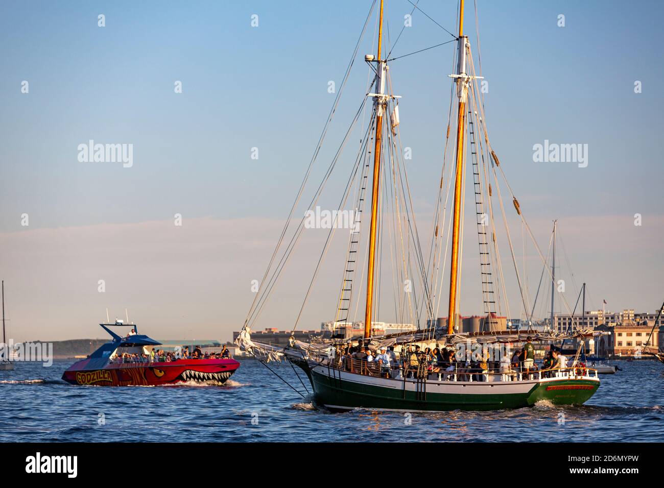 Codzilla Boston's Speed Boat Tour from Long Wharf, Boston ...