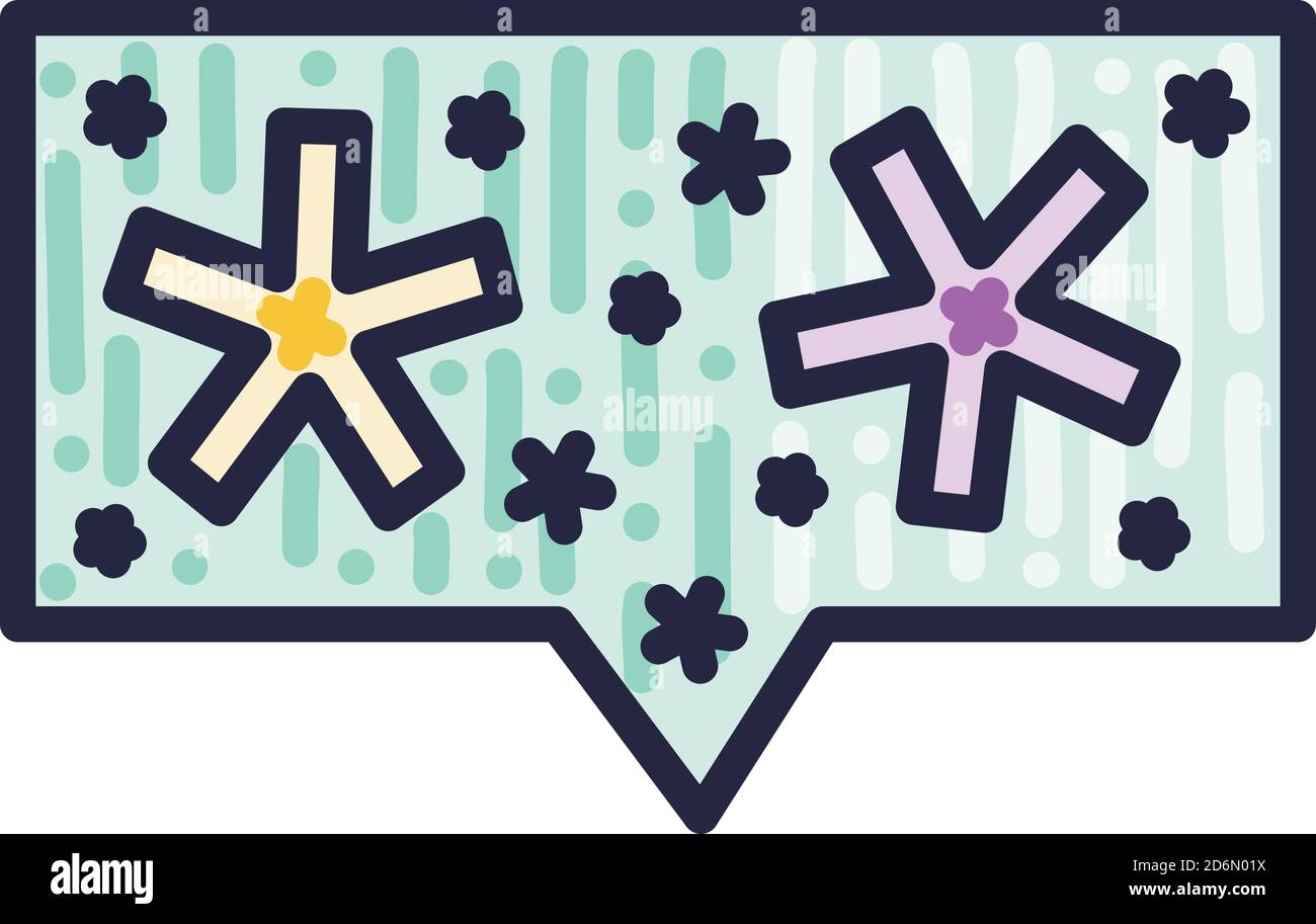 Cute bubble, illustration, vector on white background Stock Vector ...