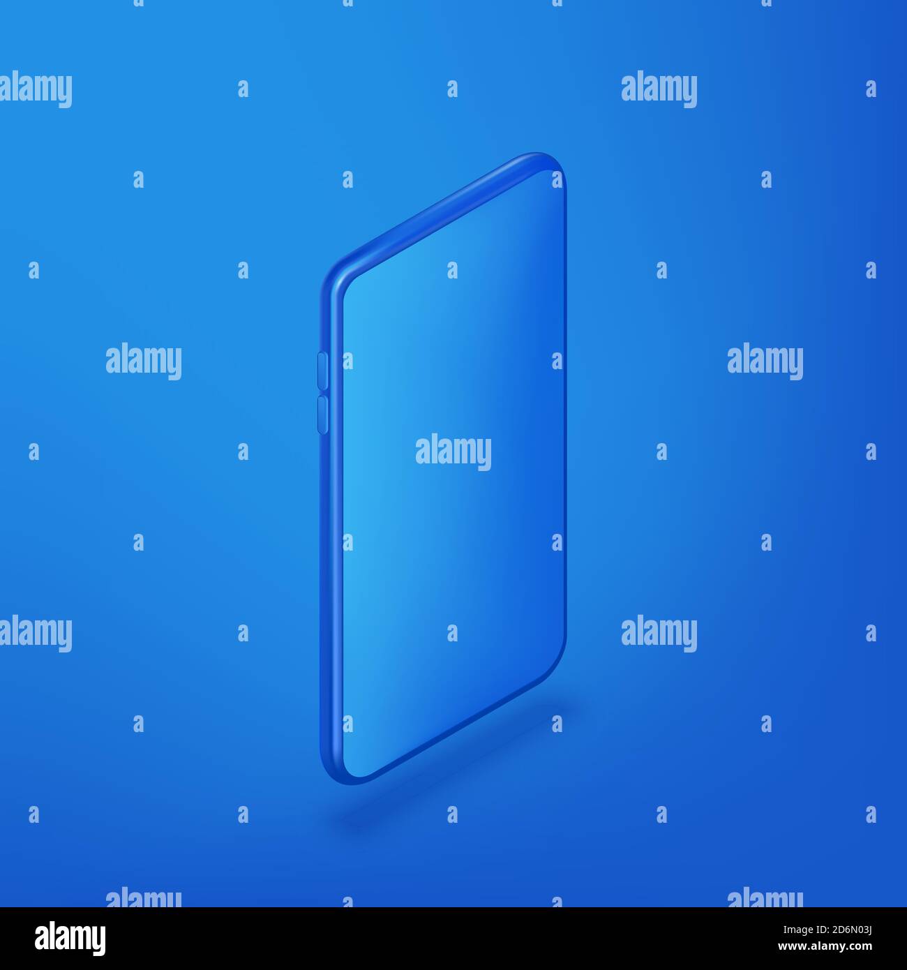 Mobile phone mockup on Stock Vector Images - Alamy