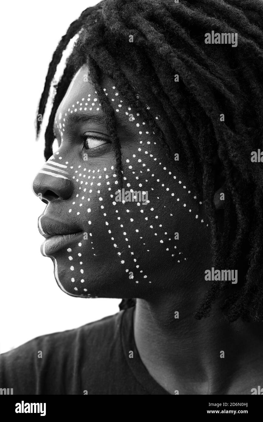 Discrimination one black person Black and White Stock Photos & Images ...