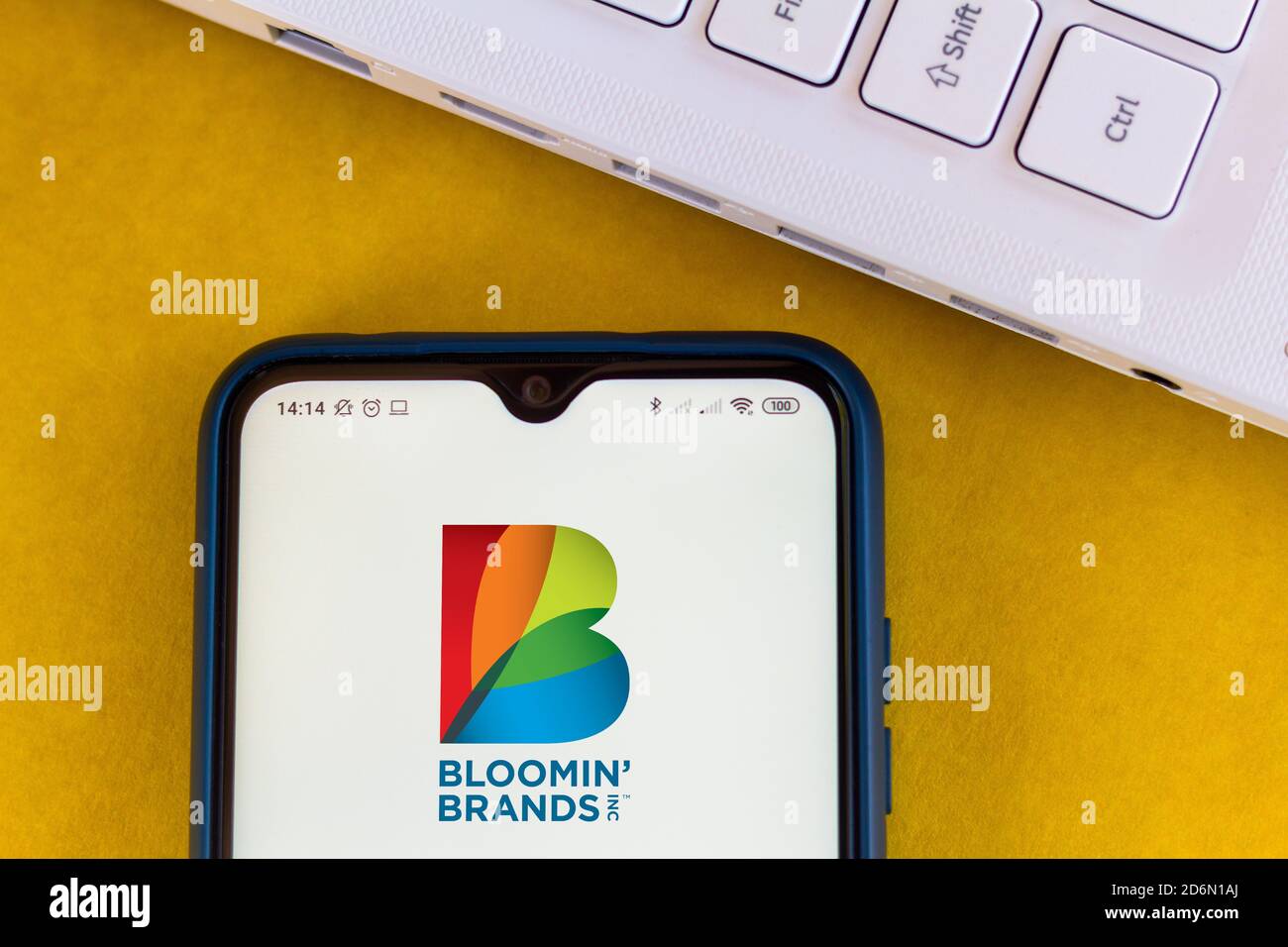 Brazil. 4th July, 2020. In this photo illustration the Bloomin' Brands ...