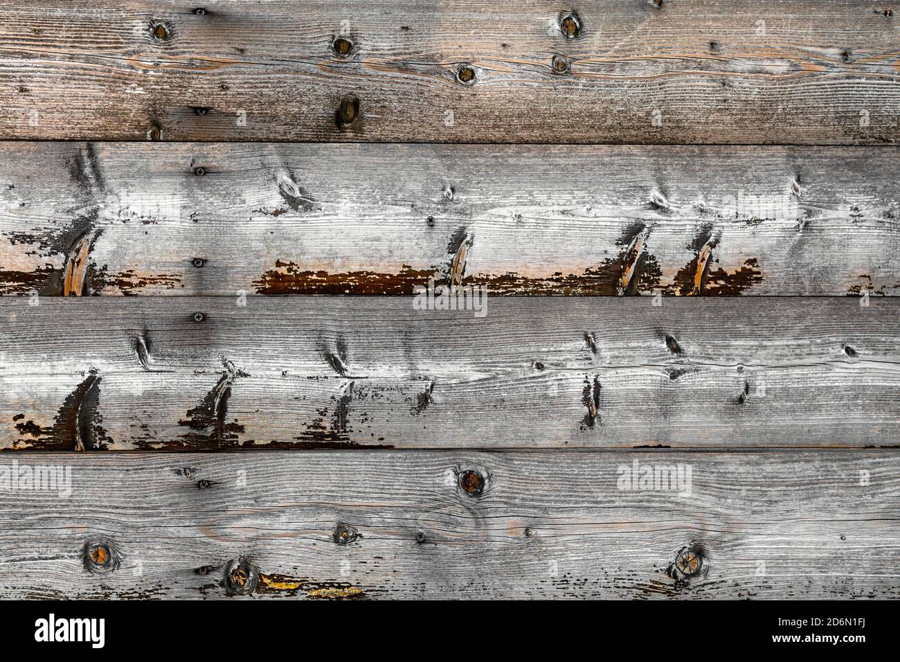 Wooden vintage background. Aged wood is grey. Horizontal Stock Photo ...