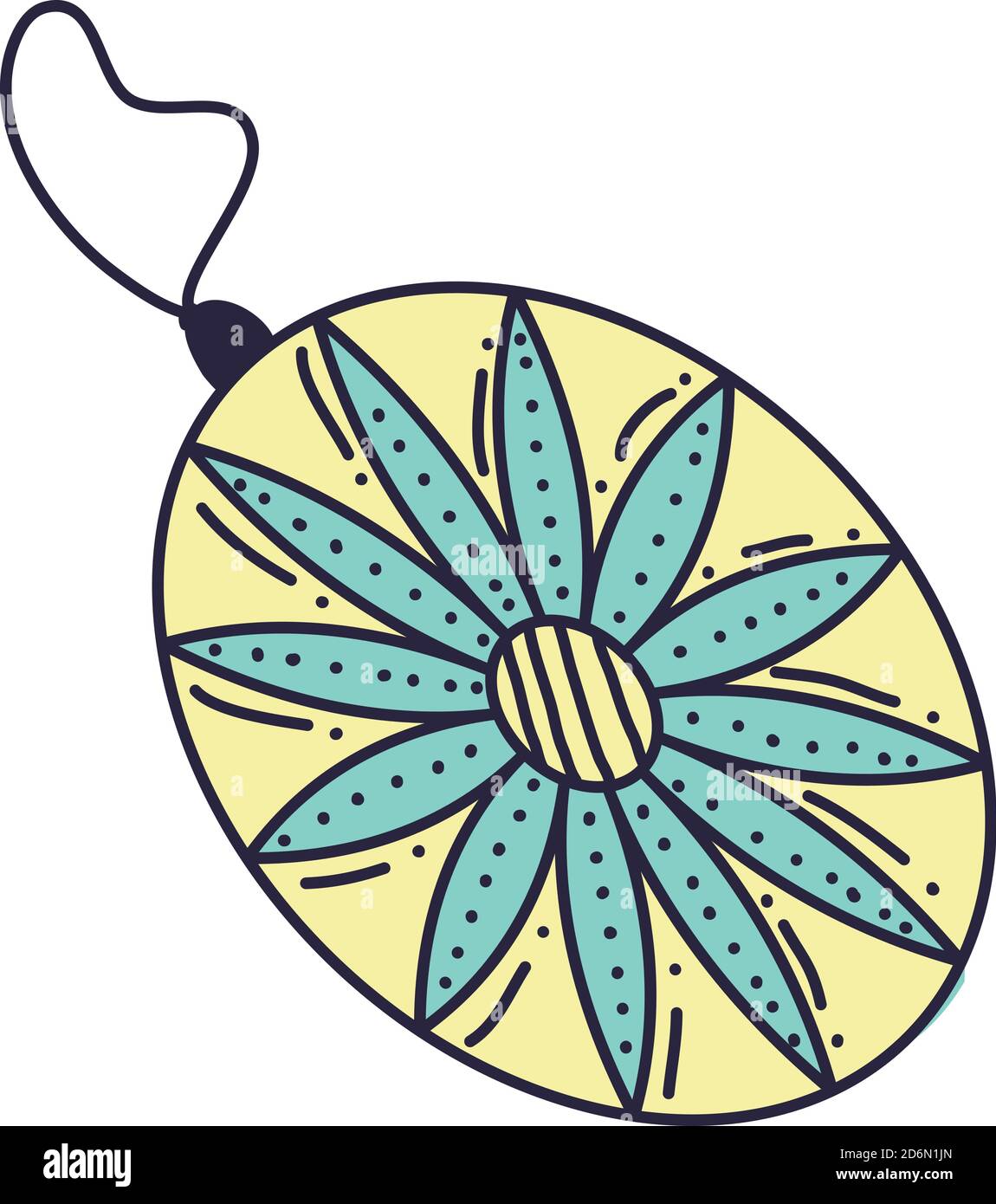 Christmas chain vector vectors Cut Out Stock Images & Pictures - Alamy