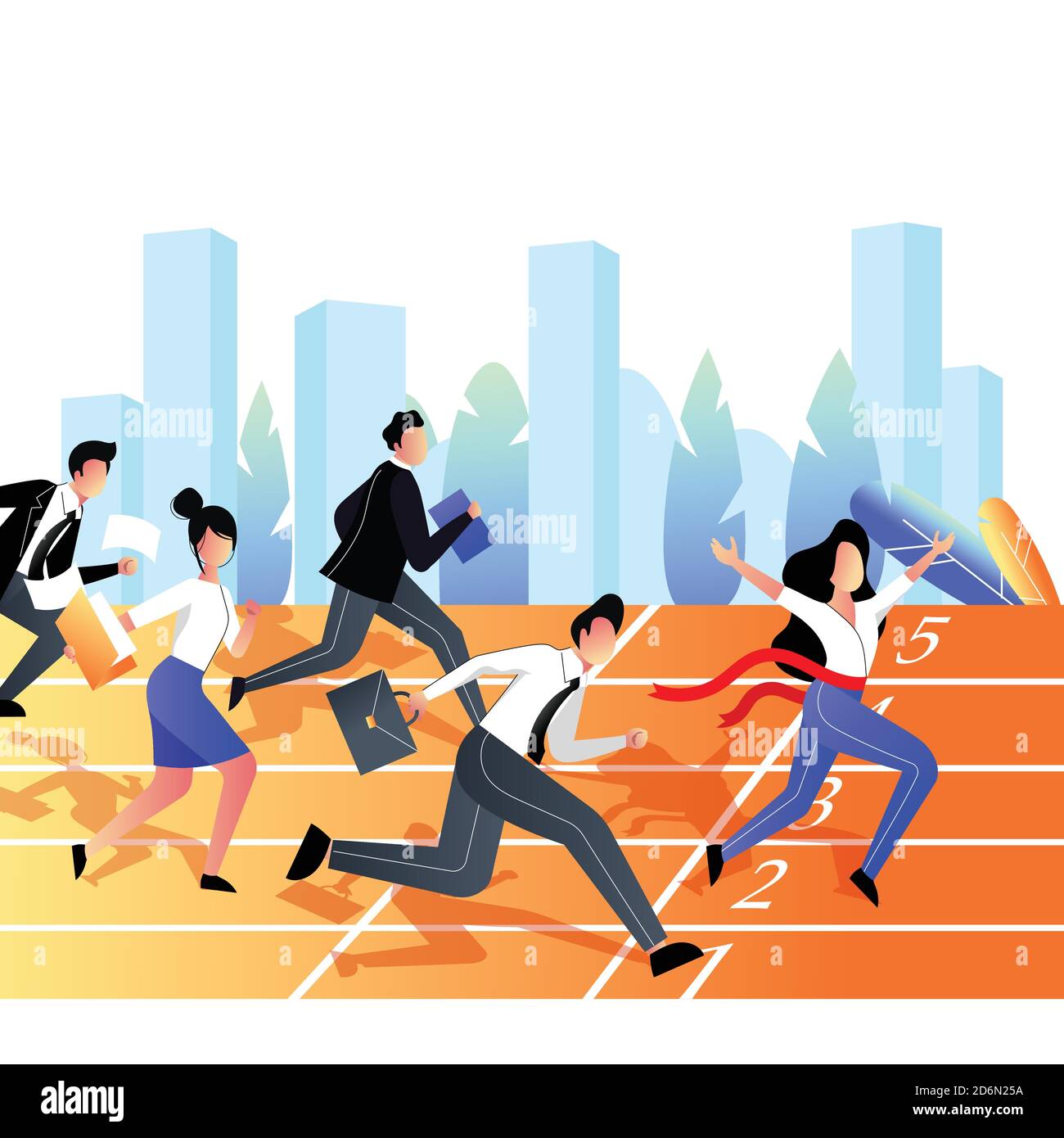 Winning Race Vector Vectors High Resolution Stock Photography and ...