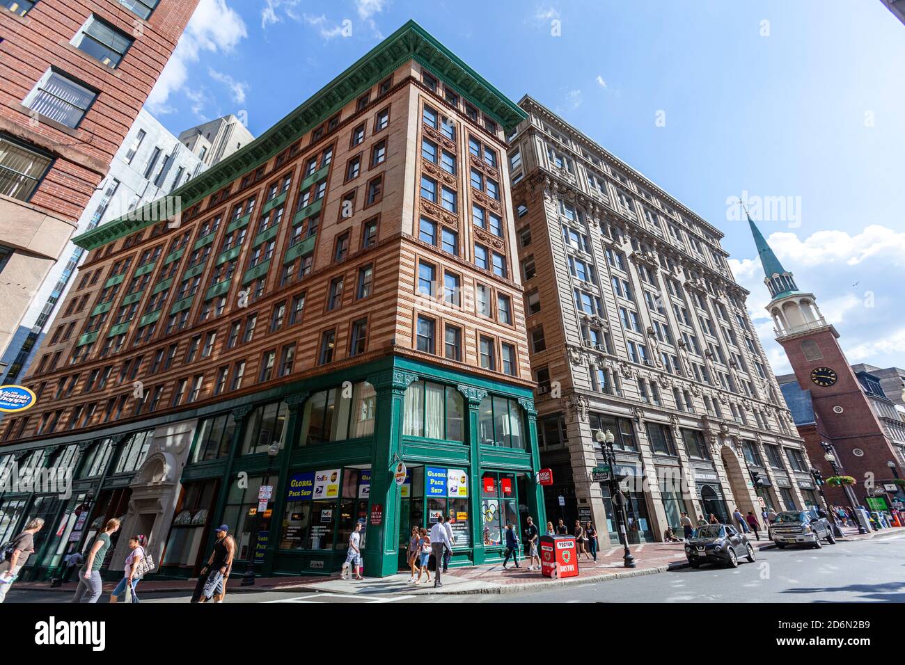 Winthrop Building, Water st, Financial District, Boston, Massachusetts ...