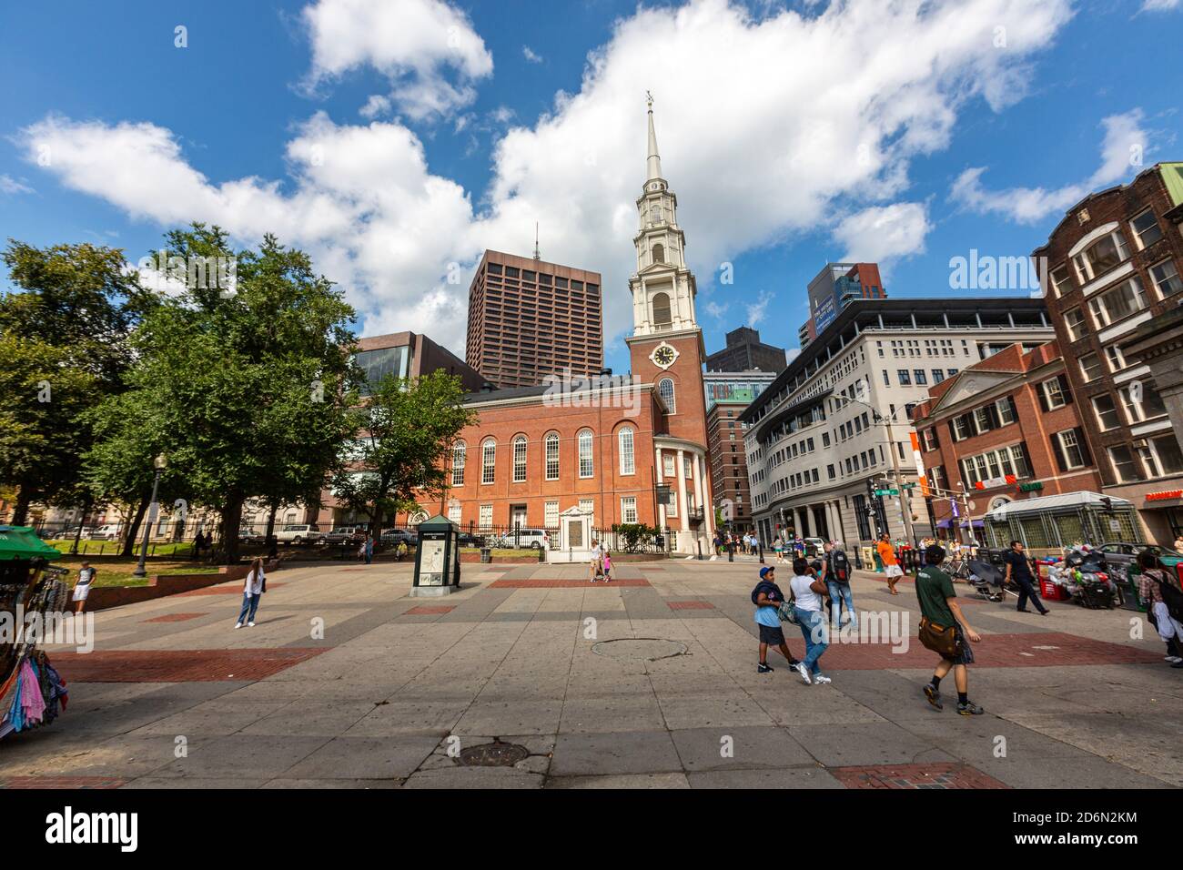 Park street church boston hi-res stock photography and images - Alamy