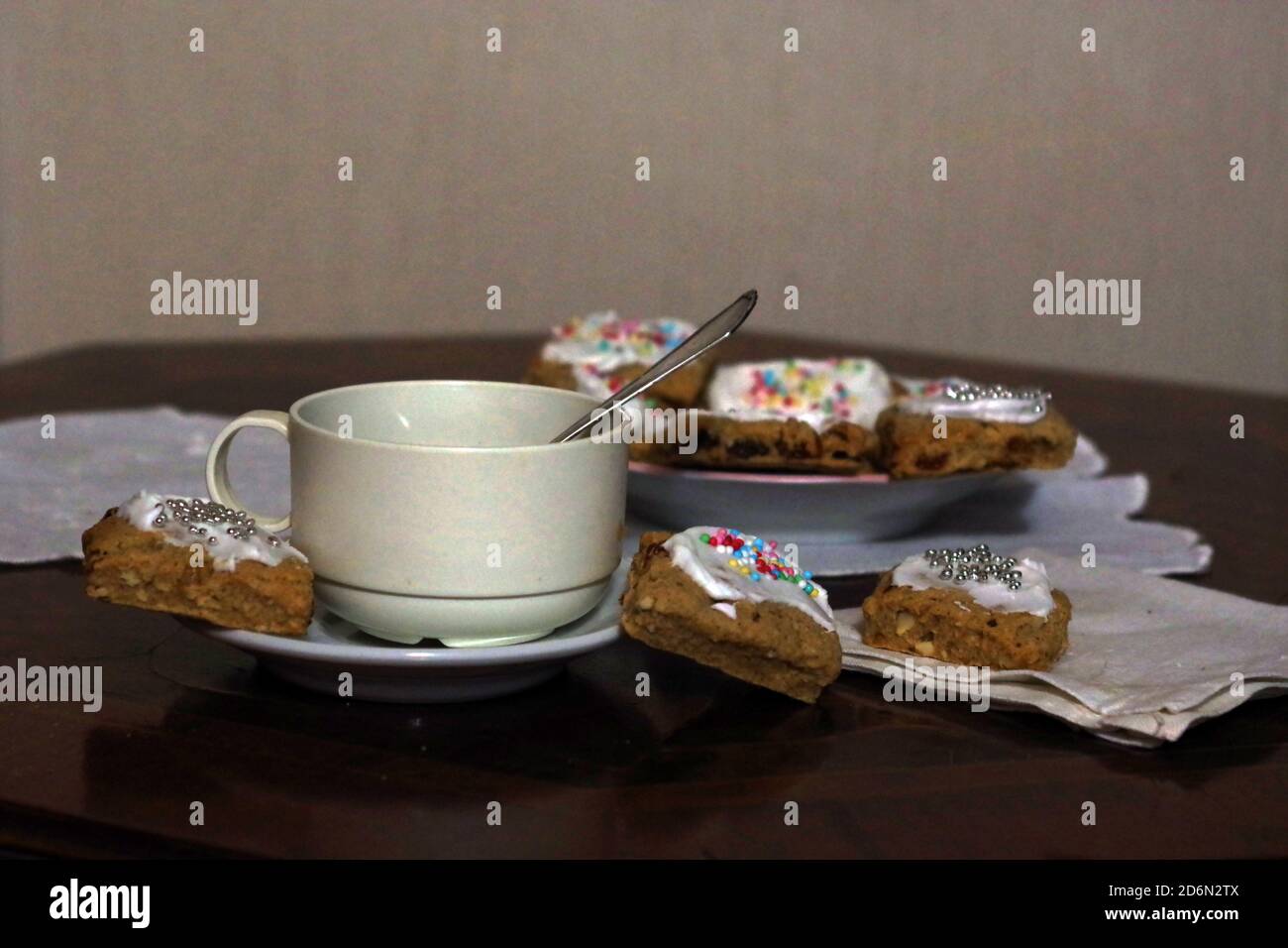 Papassine or pabassinas, traditional Sardinian dessert Stock Photo - Alamy