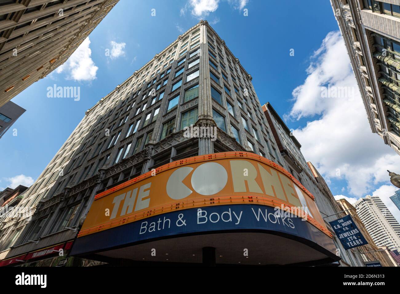 The Corner, Winter st building, Downtown, Boston, Massachusetts, USA ...