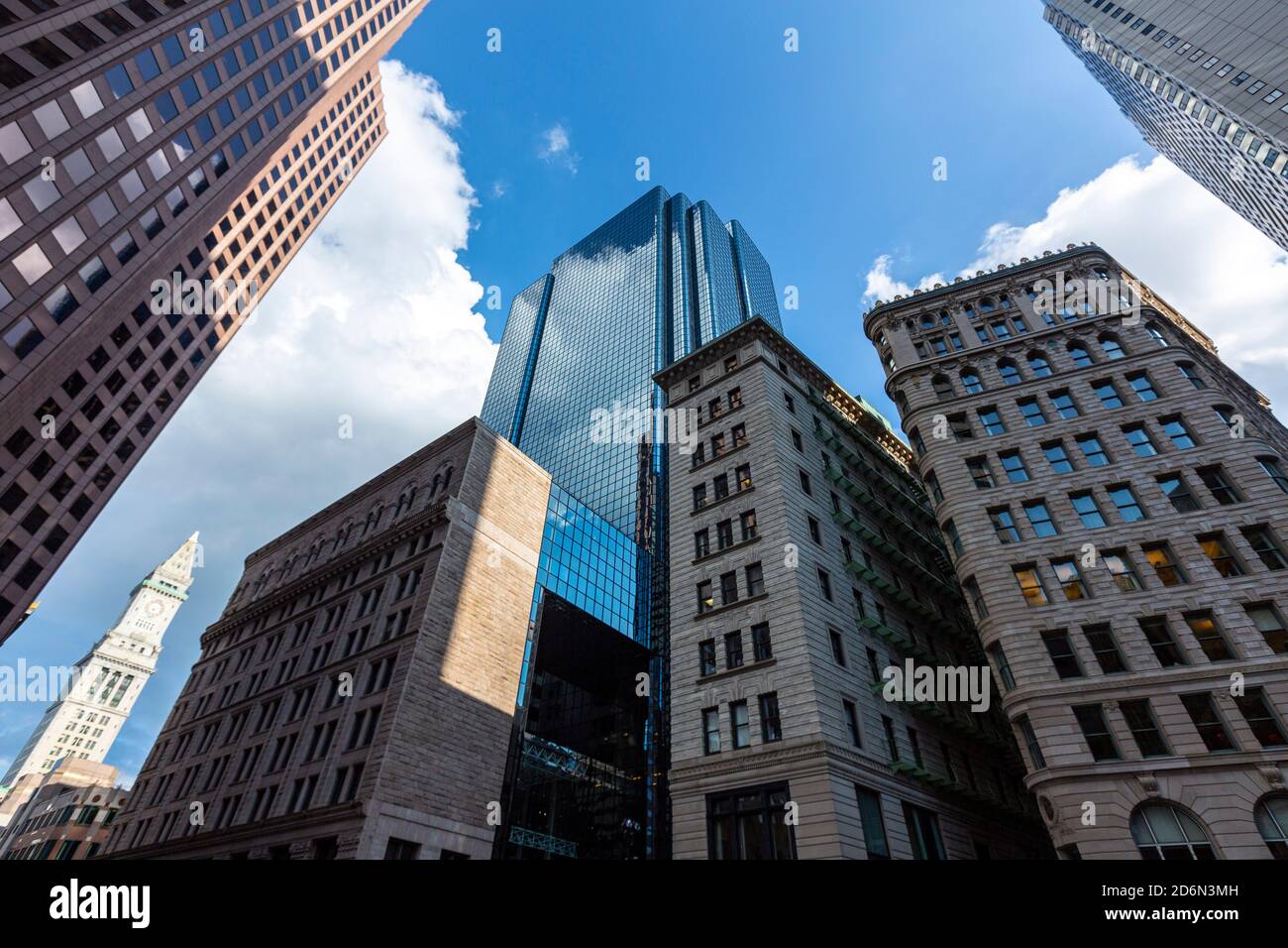 State st, Downtown Boston,Financial District, Boston, Massachusetts ...