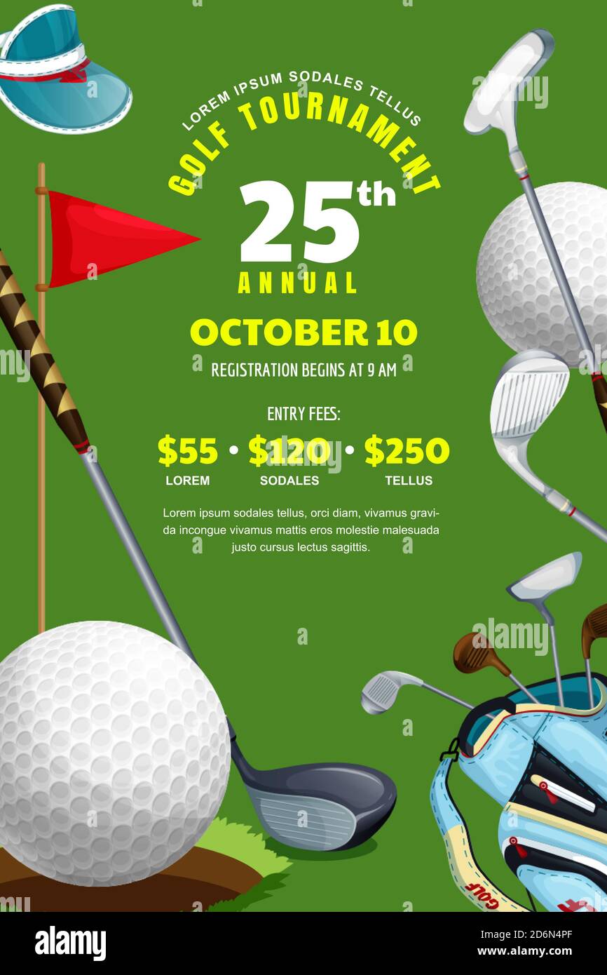 Golf Tournament Poster