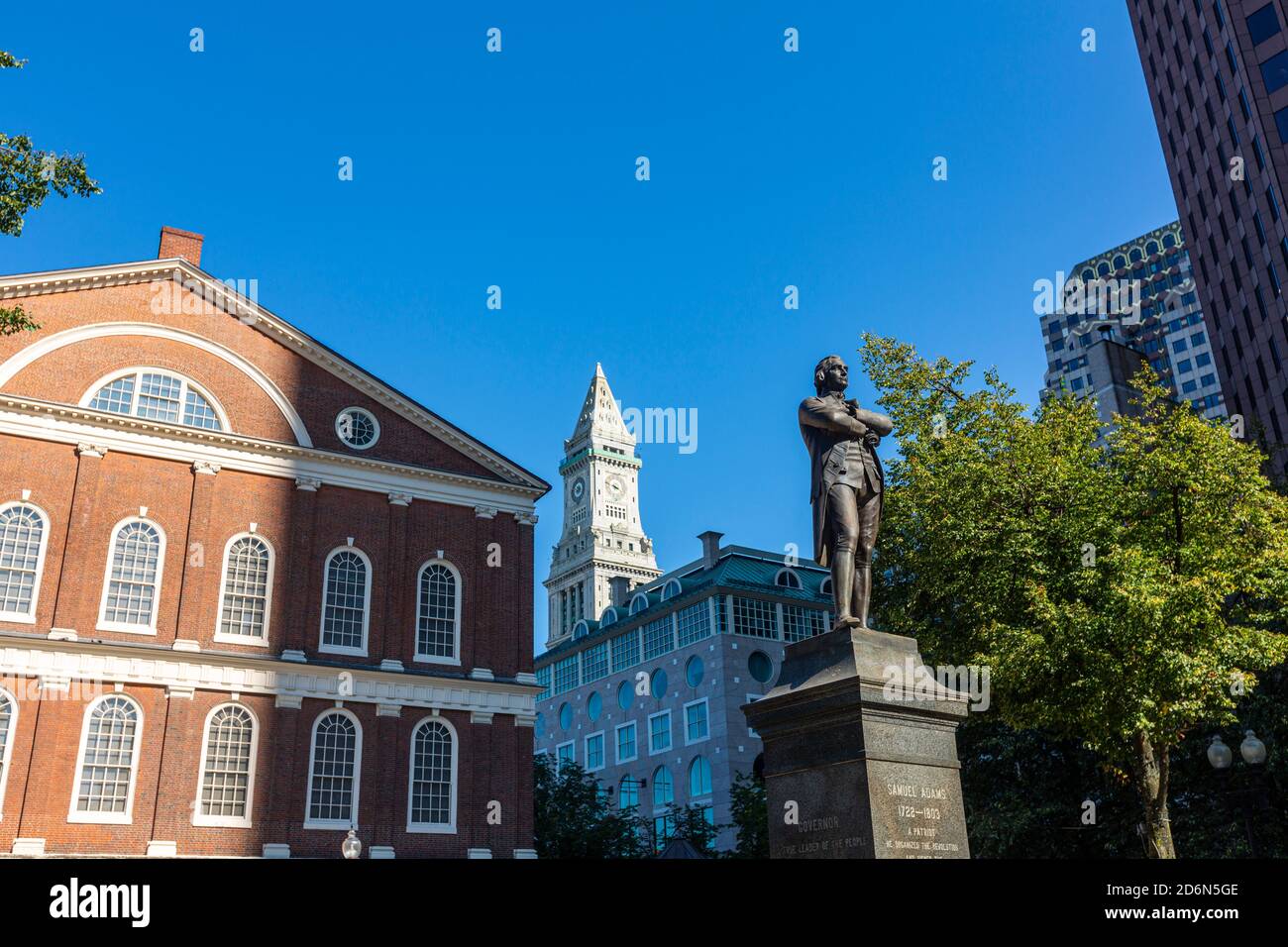 Statue of samuel adams hi-res stock photography and images - Alamy