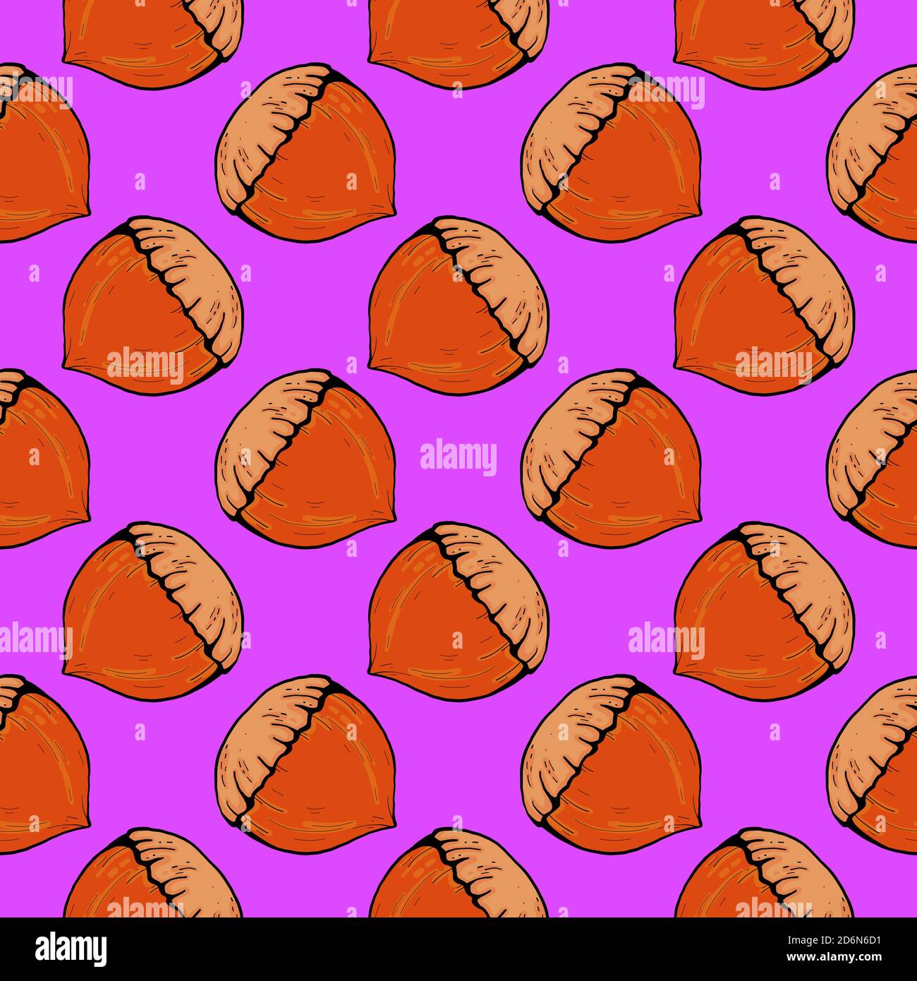 Hazel nut background Stock Vector Images - Alamy