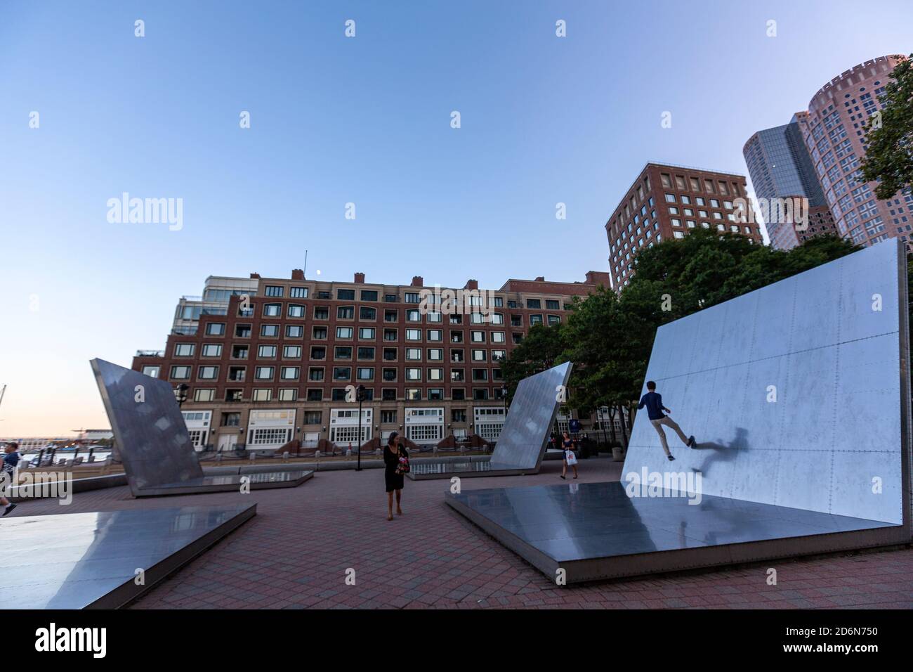 Untitled Landscape, Sculpture by David von Schlegell, Harbor Towers ...