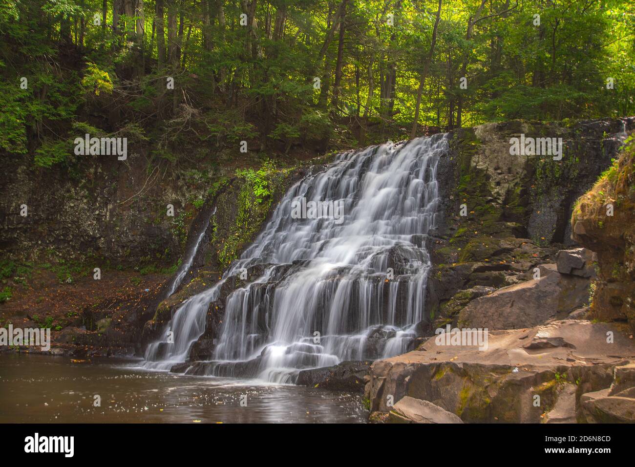 Wadsworth falls state park waterfalls hi-res stock photography and ...