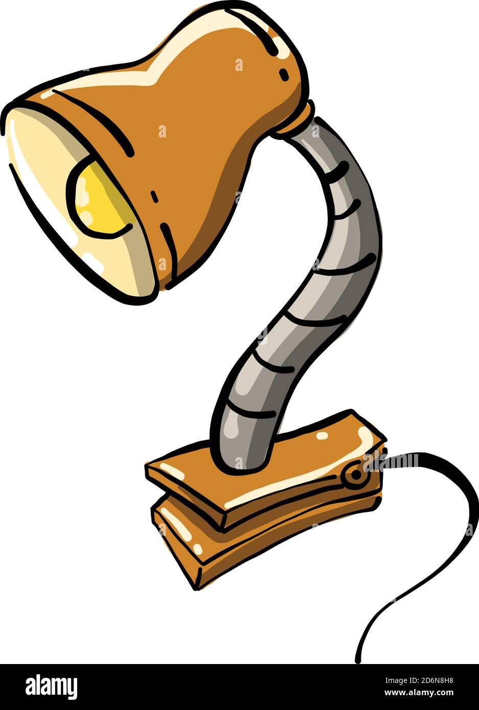 Glasses book lamp Cut Out Stock Images & Pictures - Alamy