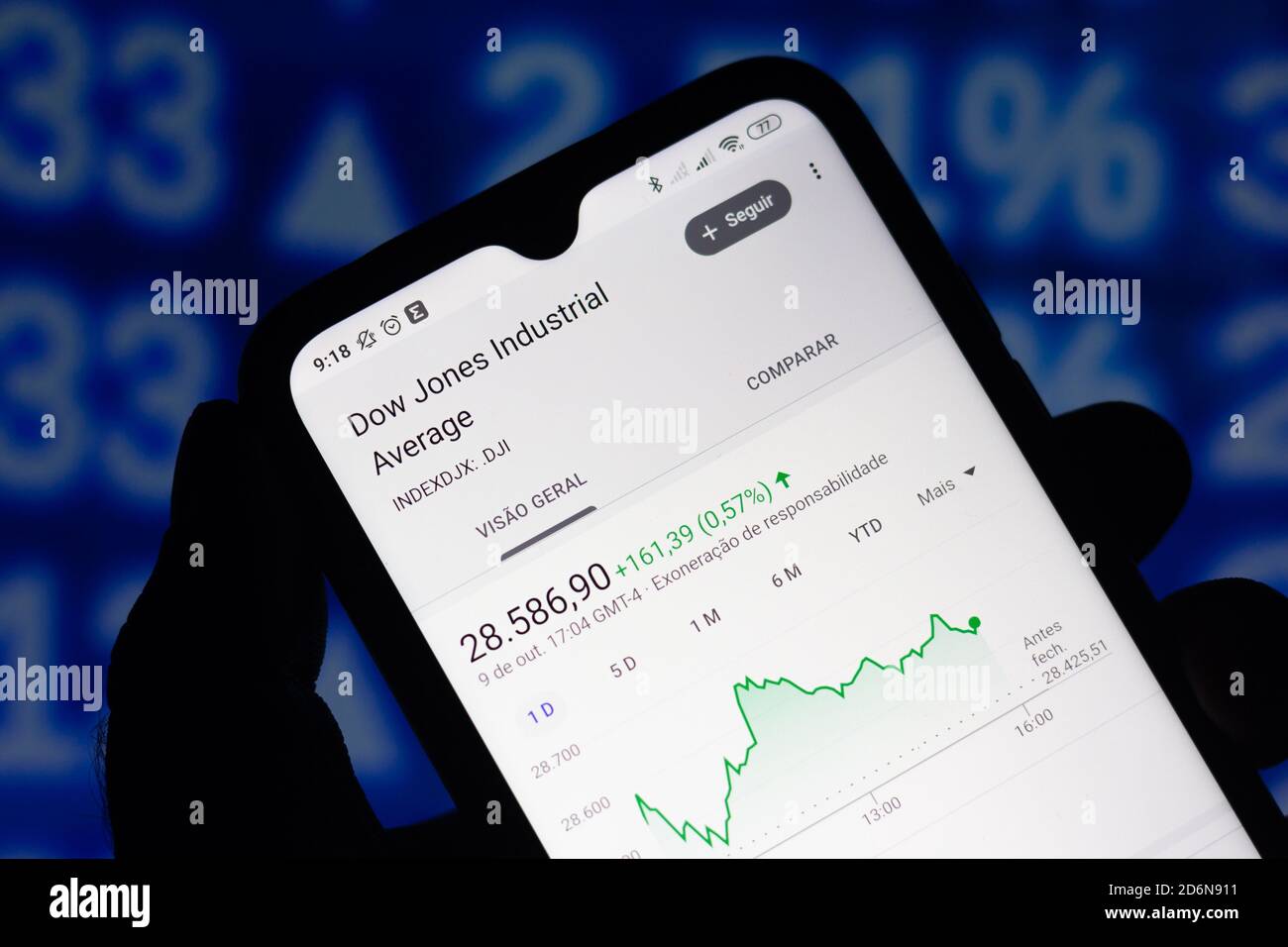 Dow jones logo hi-res stock photography and images - Alamy