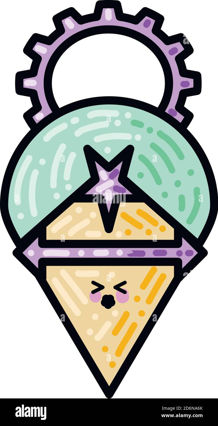 Interesting clipart, illustration, vector on white background Stock ...