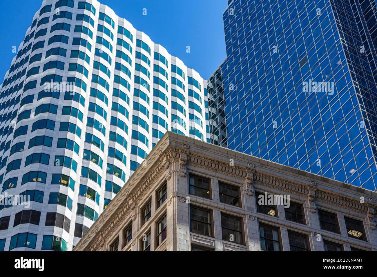 Exchange Place, State st, Financial District, Boston, Massachusetts ...