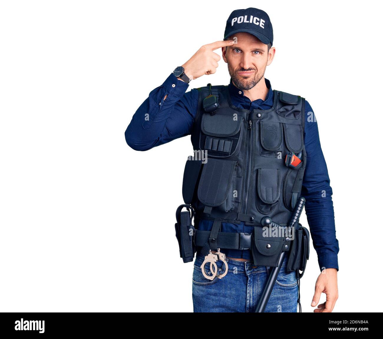 Police clean uniform Cut Out Stock Images & Pictures - Alamy