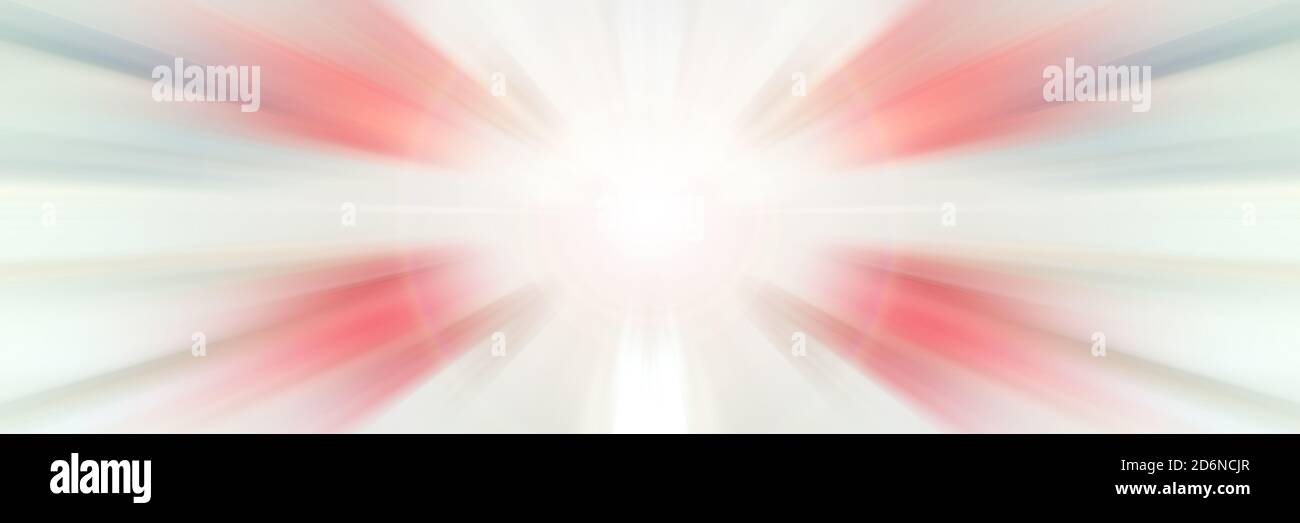 Abstract red background. Bright flash of light. Light explosion from ...