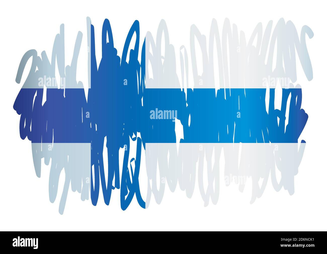 Flag of Finland, Republic of Finland. Bright, colorful vector ...